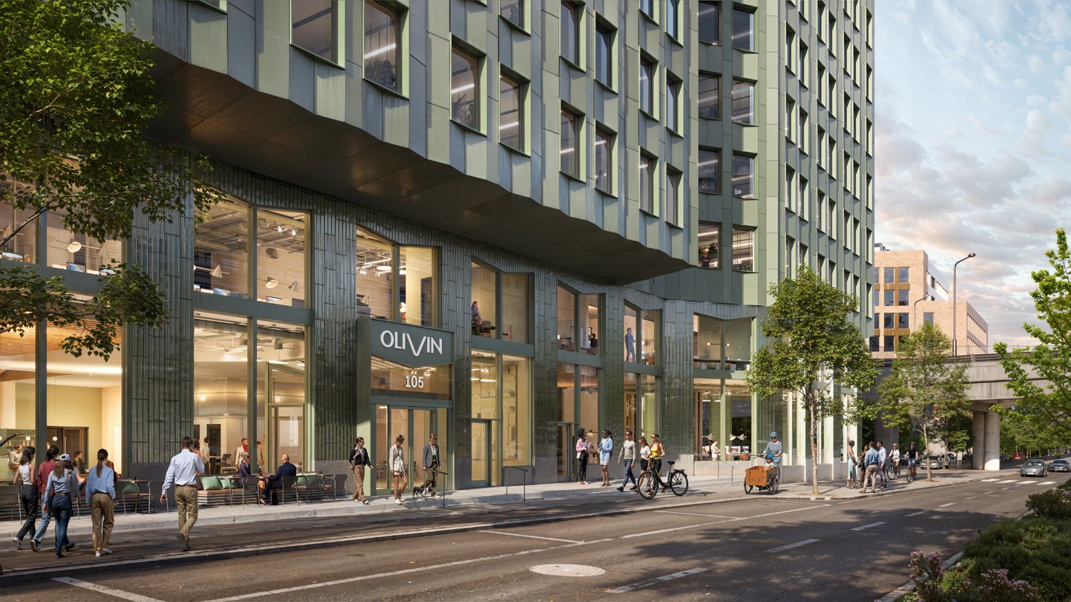 Skanska flyttar huvudkontoret till det nya gröna kontorshuset Olivin